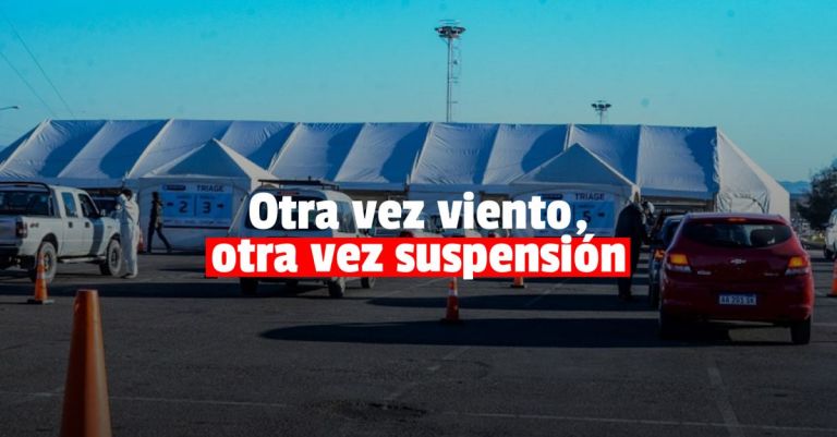El fuerte viento obligó a la suspensión de los Autovac | 0264Noticias